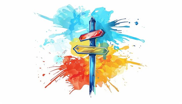 Road Signs Cartoon Images – Browse 131,145 Stock Photos, Vectors, and ...