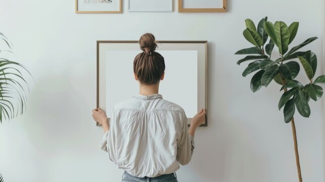 Person Hanging Frame Images – Browse 10,800 Stock Photos, Vectors, and ...