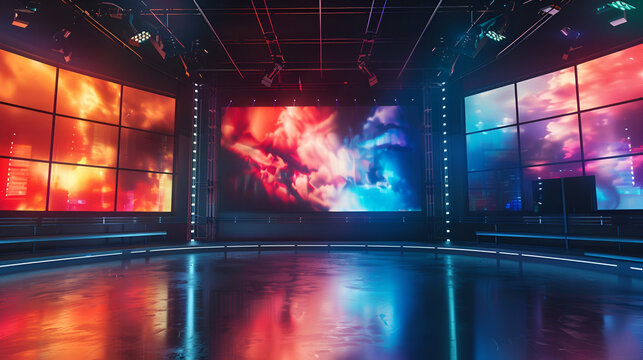 Virtual Tv Set Background Images – Browse 26,827 Stock Photos, Vectors ...