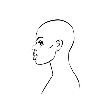 Bald Woman Profile Images – Browse 2,933 Stock Photos, Vectors, and ...
