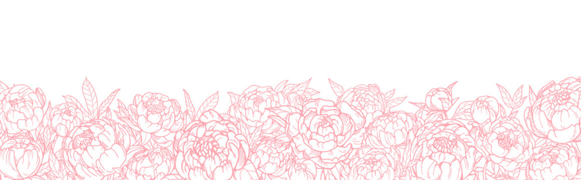 Rose Line Drawing Border Images – Browse 32,829 Stock Photos, Vectors ...