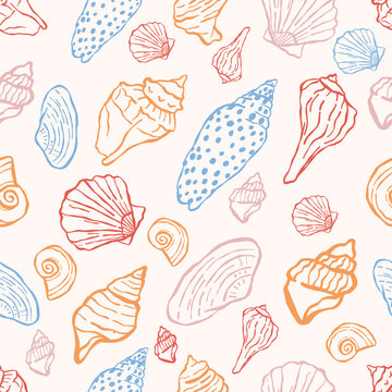 Sea Shell Repeat Pattern Images – Browse 72,969 Stock Photos, Vectors ...