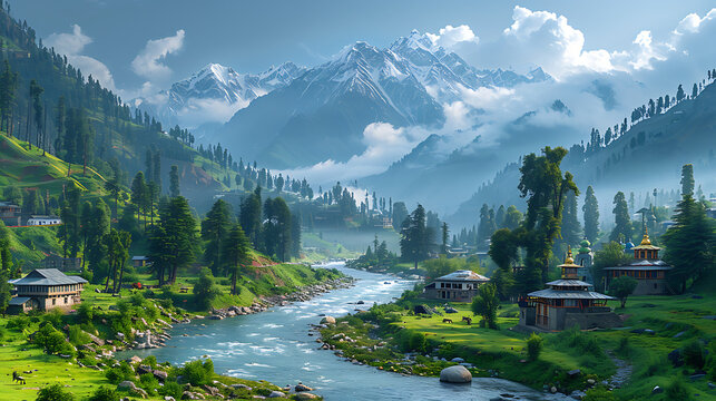 Kashmir Valley Hd Wallpapers