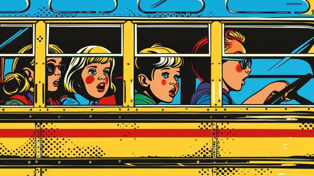 Bus Driver Cartoon Images – Browse 7,566 Stock Photos, Vectors, and ...