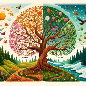 Four Seasons Tree Images – Browse 86,214 Stock Photos, Vectors, and ...