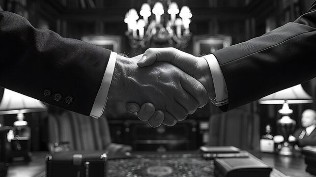 Black And White Handshake Images – Browse 43,856 Stock Photos, Vectors ...