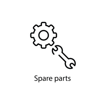 Spare Parts Icon Images – Browse 32,705 Stock Photos, Vectors, and ...