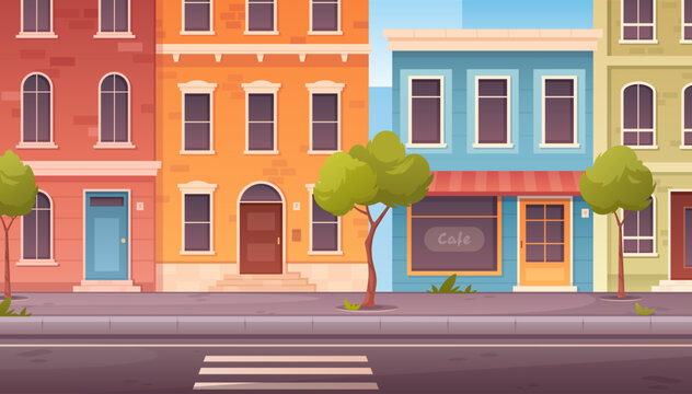 Cartoon Street Scene Images – Browse 54,984 Stock Photos, Vectors, and ...