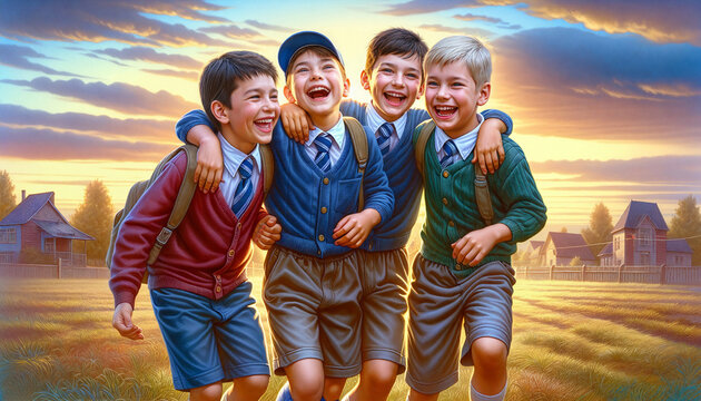 "School Friends" Images – Browse 3,539 Stock Photos, Vectors, and Video ...