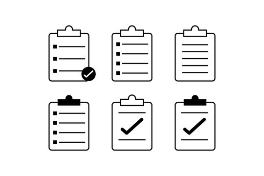 Paper Checklist Vector Images – Browse 132,220 Stock Photos, Vectors ...