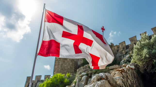 St George Flag Images – Browse 3,265 Stock Photos, Vectors, and Video ...