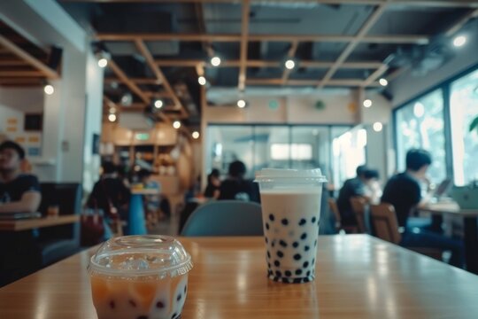 Bubble Tea Delivery Images – Browse 543 Stock Photos, Vectors, and ...