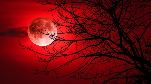 red moon backgrounds