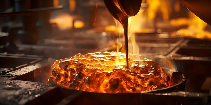 Pouring Molten Steel Images – Browse 7,557 Stock Photos, Vectors, and ...