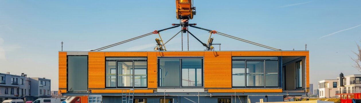 Modular Home Crane Images – Browse 795 Stock Photos, Vectors, and Video ...