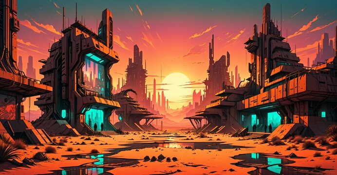 Cyberpunk Landscape Images – Browse 67,111 Stock Photos, Vectors, and ...