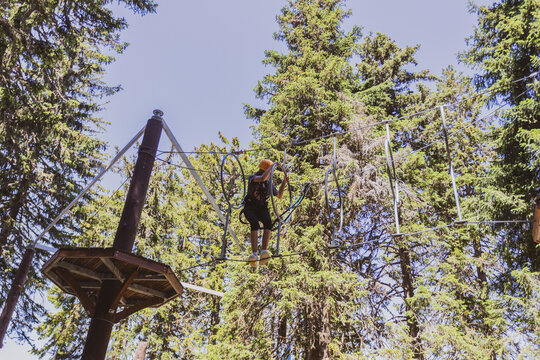 "High Ropes Course" Images – Browse 4,396 Stock Photos, Vectors, and ...
