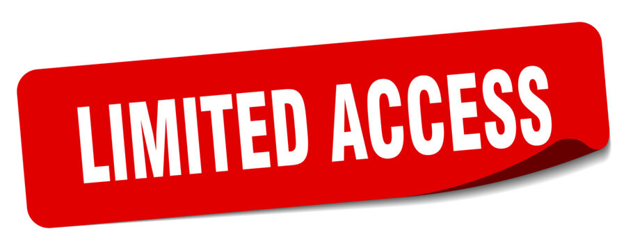 "Limited Access" Images – Browse 1,992 Stock Photos, Vectors, and Video ...