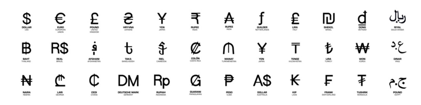 "Currency Symbols" Imagens – Procure 14,039 fotos, vetores e vídeos ...
