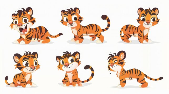 Tiger Cub Cartoon Images – Browse 19,507 Stock Photos, Vectors, and ...