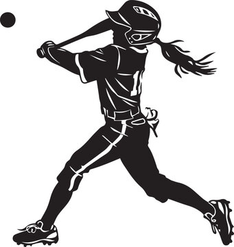 Softball Player Silhouette Images – Browse 7,829 Stock Photos, Vectors ...