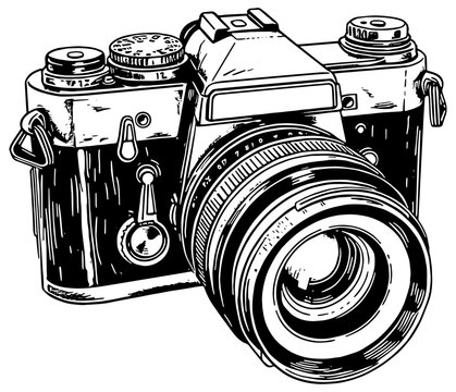 Vintage Camera Clip Art