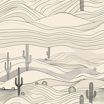 Desert Line Drawing Images – Browse 67,201 Stock Photos, Vectors, and ...
