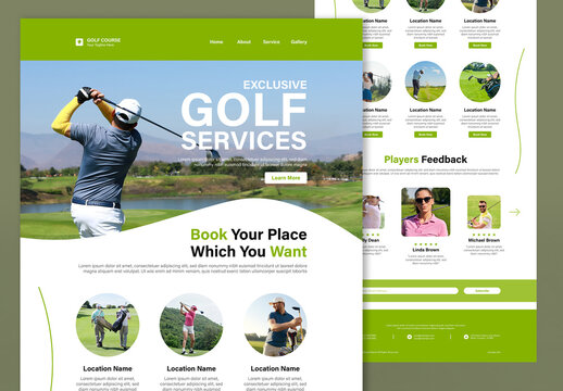 Golf Brochure Template Images – Browse 1,120 Stock Photos, Vectors, and ...