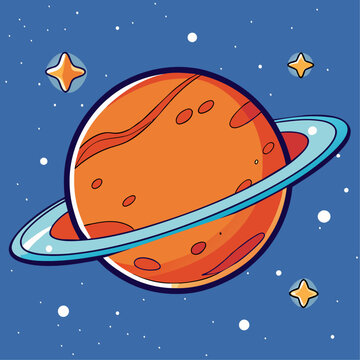 Planet Cartoon Images Browse 419 129 Stock Photos Vectors and Video Adobe Stock