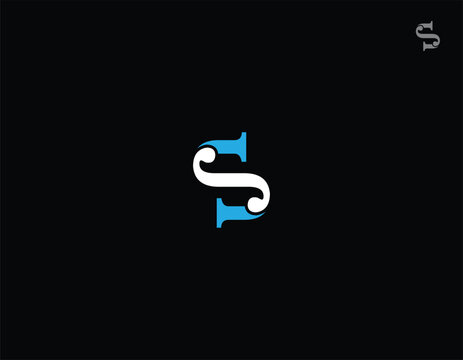 Blue Double S Logo