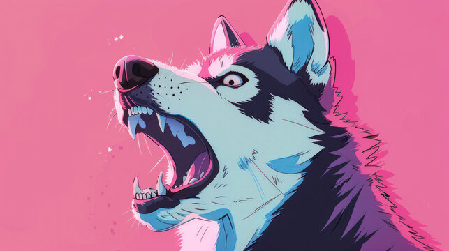 Husky Cartoon Images – Browse 36,556 Stock Photos, Vectors, and Video ...