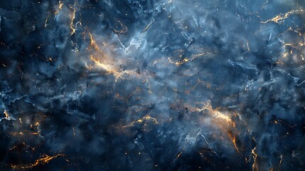 **Classic marble texture isolated on a solid midnight blue background