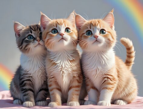 "Three Kittens" Images – Browse 498 Stock Photos, Vectors, and Video ...