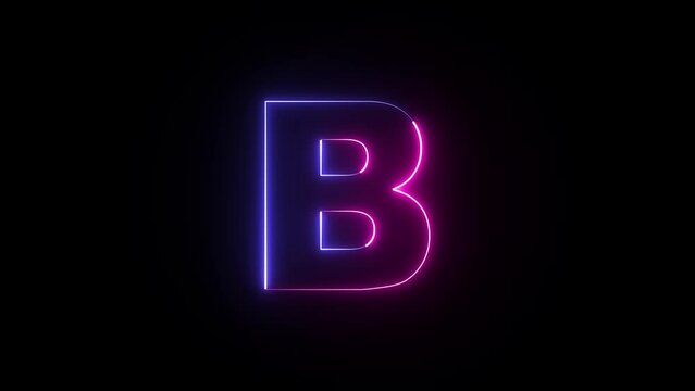 Animated Alphabet B