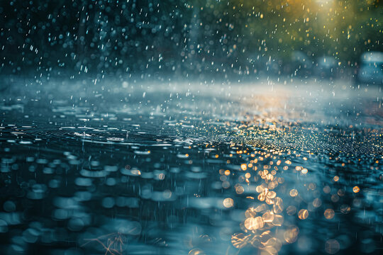Pouring Rain Wallpaper