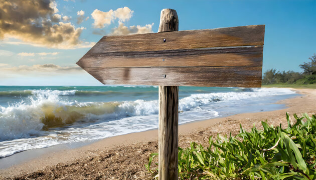 Beach Directional Sign Images – Browse 4,350 Stock Photos, Vectors, and ...
