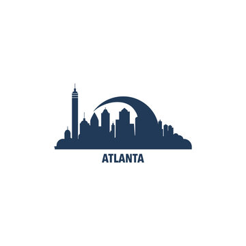 Atlanta Skyline Outline Images – Browse 400 Stock Photos, Vectors, and ...
