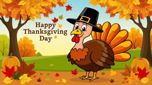 Thanksgiving Turkey Cartoon