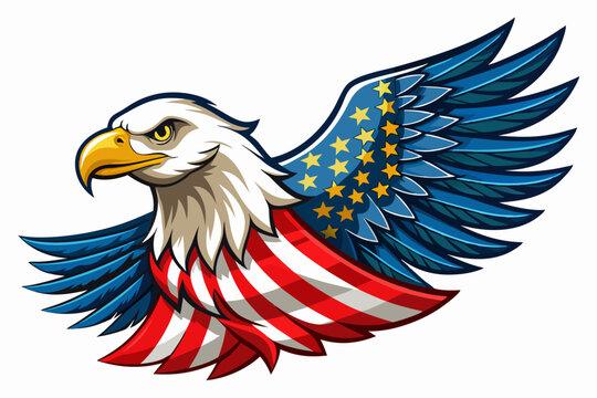 Patriotic Eagle Logo Images – Browse 10,783 Stock Photos, Vectors, and ...