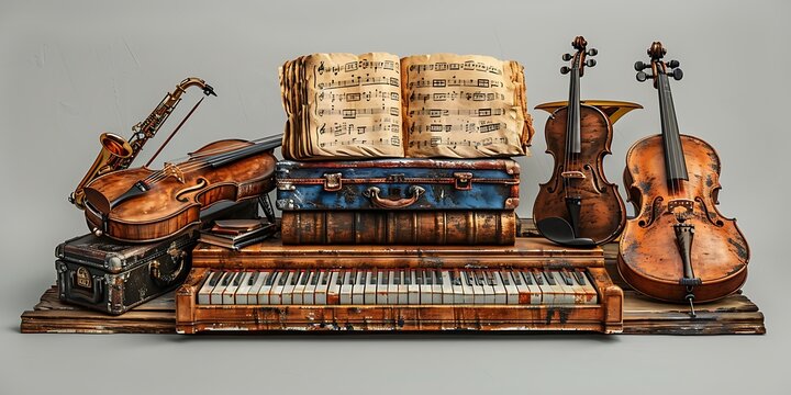 "Vintage Musical Instruments" Images – Browse 581 Stock Photos, Vectors ...