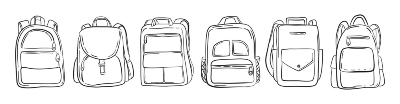 Backpack Outline Images – Browse 54,157 Stock Photos, Vectors, and ...