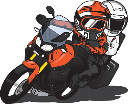 Cartoon Motorcycle Images – Browse 158,204 Stock Photos, Vectors, and ...
