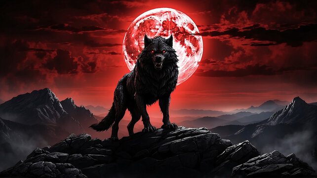 Dark Wolf Wallpapers