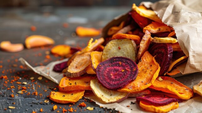 "Vegetable Chips"-Bilder: Stock-Fotos & -Videos. | Adobe Stock