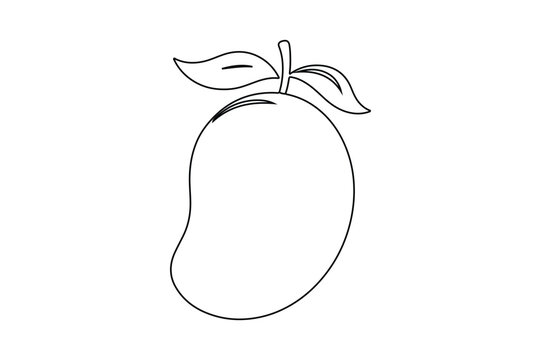 Mango Line Drawing Images – Browse 8,192 Stock Photos, Vectors, and ...
