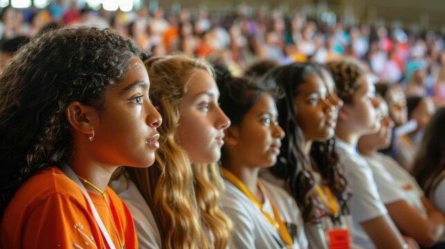 School Assembly Images – Browse 5,580 Stock Photos, Vectors, and Video ...