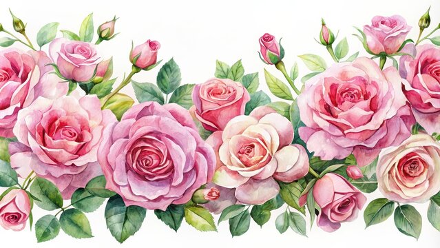 Pink Rose Corner Border Images – Browse 5,699 Stock Photos, Vectors ...