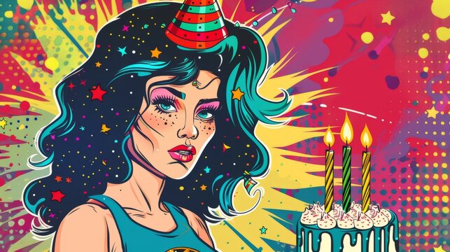 Happy Birthday Comic Images – Browse 74,796 Stock Photos, Vectors, and ...