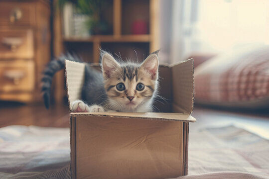 Kitten In Box Images – Browse 61,208 Stock Photos, Vectors, and Video ...