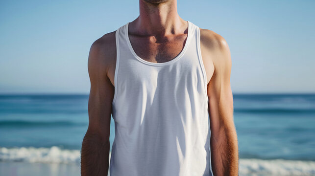 White Tank Top Man Images – Browse 30,737 Stock Photos, Vectors, and ...